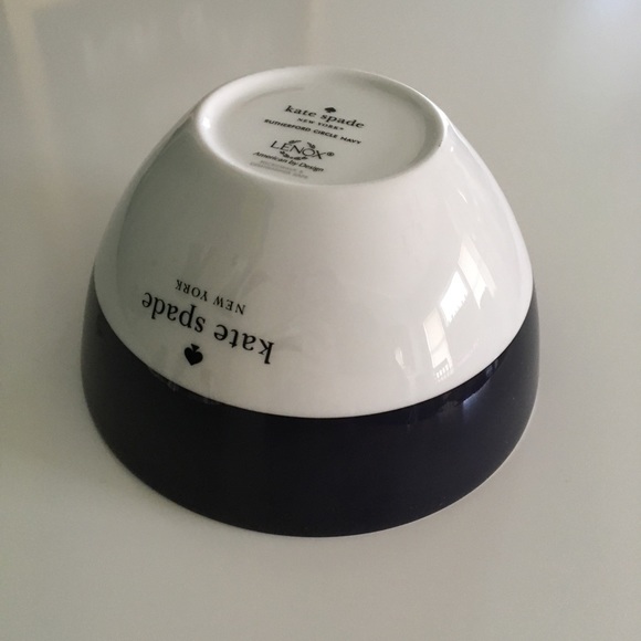 kate spade | Dining | Nwt Kate Spade Navy Rutherford Bowl | Poshmark